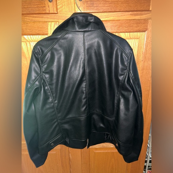 H&M | Jackets & Coats | H M Leather Jacket | Poshmark